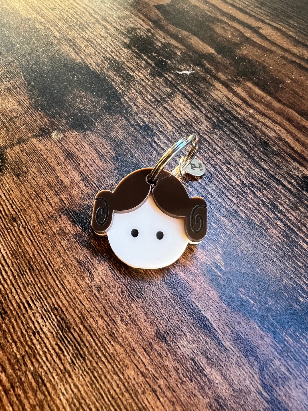 Personalized Princess Leia Pet ID Tag | Custom Handmade Pet Charm ...