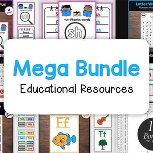 Kids Digital Products | Resell Vault | Educational Resources Mega ...