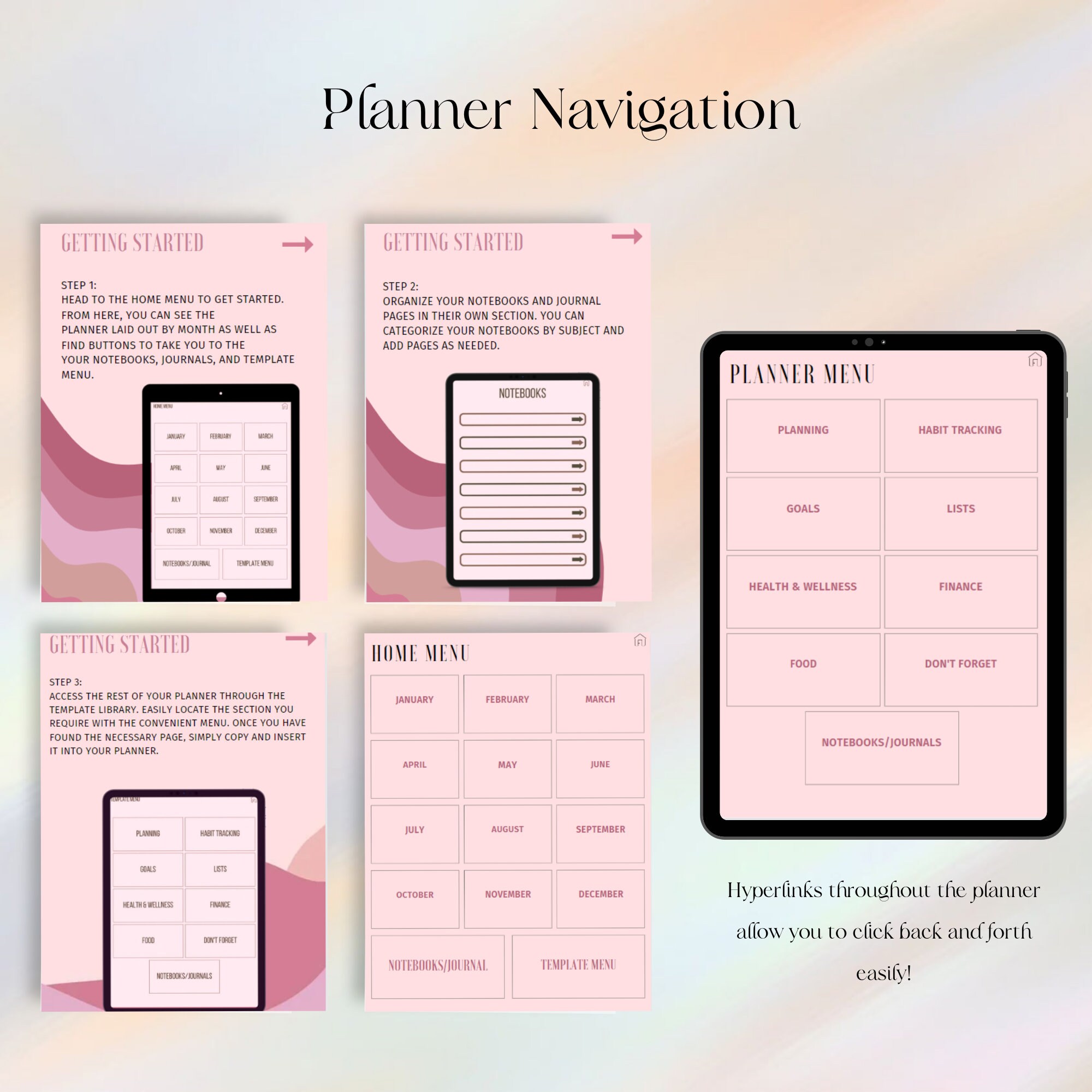 Neurodivergent Planner + ADHD Digital Planner + Remarkable 2 Template ...