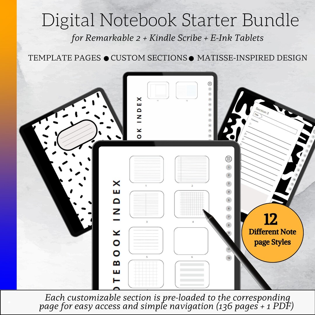 Mindfulness Gratitude Journal | Hyperlinked Digital Notebook (goodnotes ...
