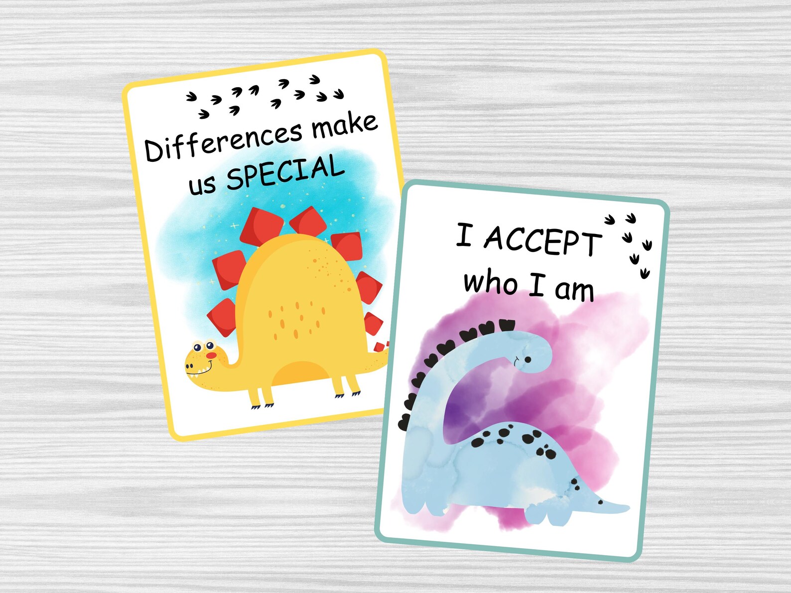 Motivating Printable Cards Dinosaur Theme Positivity Cards for Kids ...