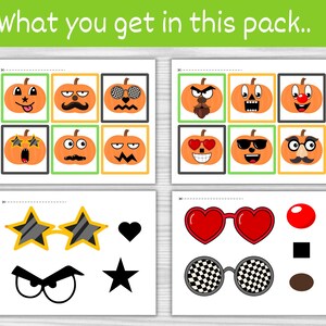 Decorate a Pumpkin Fall Activity for Kids, Halloween Activities for ...