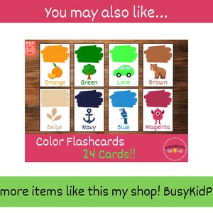 Monster Color Matching Activity for Toddlers, Busy Book Pages, Toddler ...