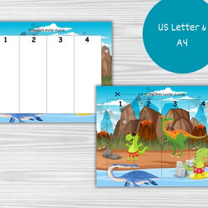 Dinosaur Busy Book: Pre-k & Kindergarten, Toddler Quiet Book, Preschool ...