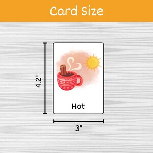 Playful Opposites Flashcards 42 Digital Cards for Kids: Homeschool ...