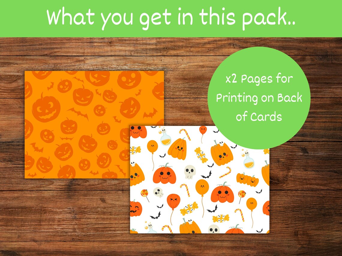 Printable Halloween Matching Game for Kids: Spooky Memory Card Game ...
