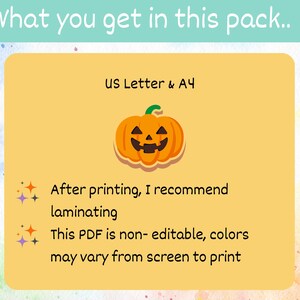 Matching Costumes Halloween Activity for Kids, Fall Activities for ...