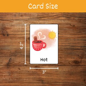 Playful Opposites Flashcards 42 Digital Cards for Kids: Homeschool ...