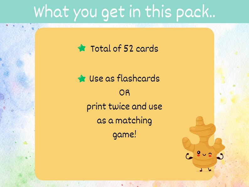 Food Alphabet Flash Cards: Montessori Homeschool Printable (digital ...