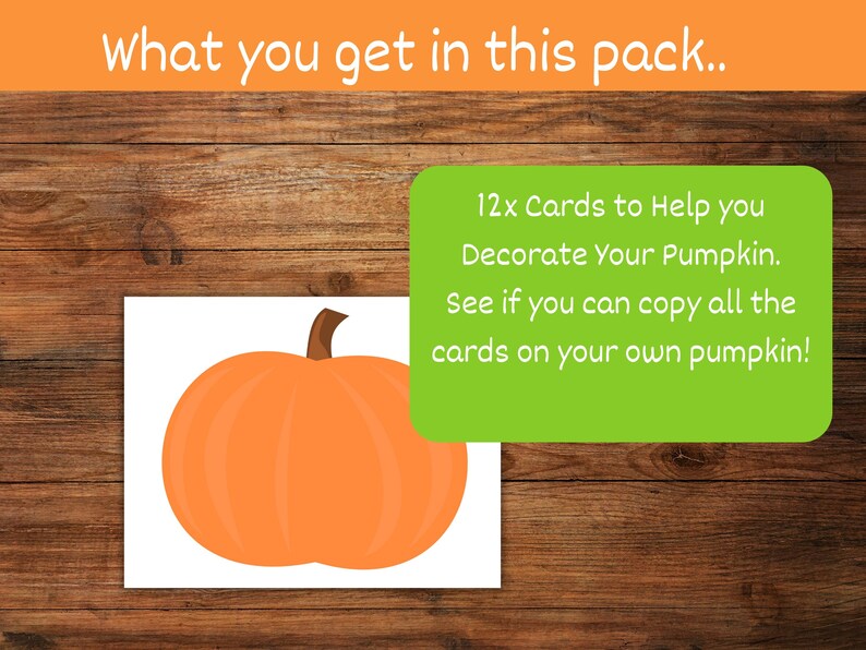 Decorate a Pumpkin Activity for Kids, Silly Faces Halloween Game ...
