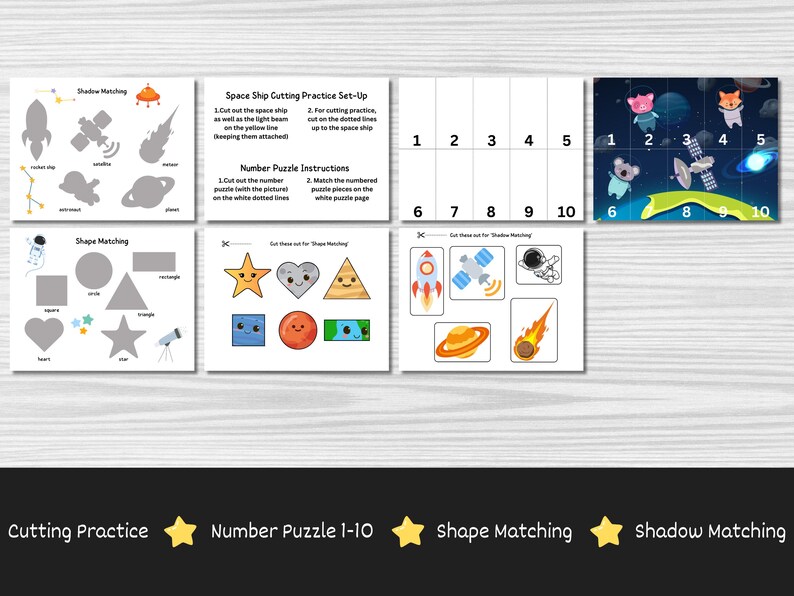 Outer Space Busy Book for Pre-k & Kindergarten: Ignite Curiosity With ...