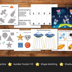 Outer Space Busy Book for Pre-k & Kindergarten: Ignite Curiosity With ...