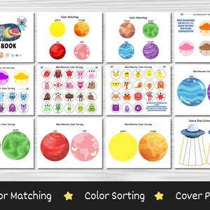 Outer Space Busy Book for Pre-k & Kindergarten: Ignite Curiosity With ...