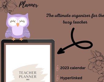 2022-2023 Teacher Digital Planner I Printable Back to School - Etsy