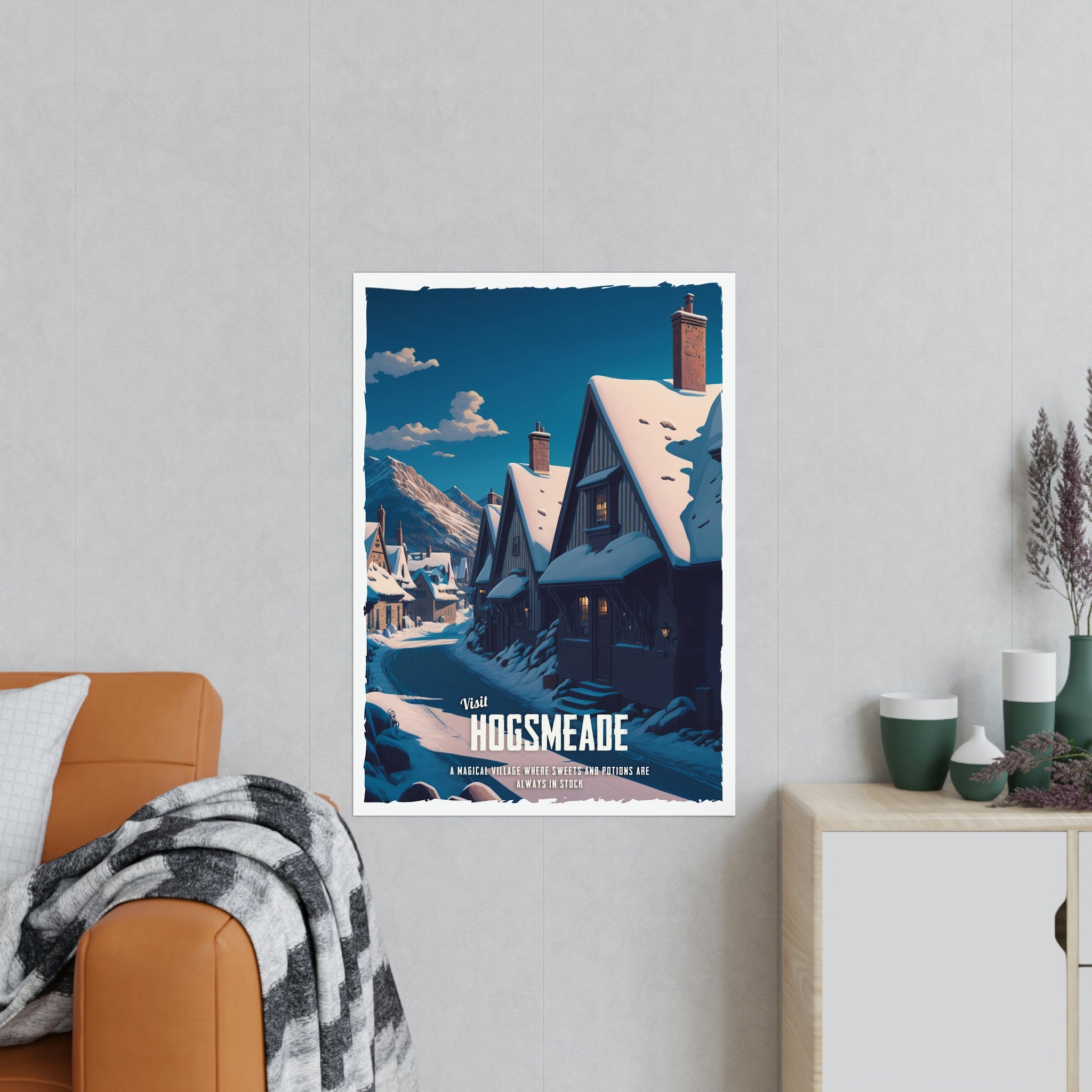 Travel Poster - Hogsmeade - Harry Potter