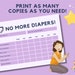 Potty Training Chart, Potty Chart for Girls and Boys, Potty Training ...