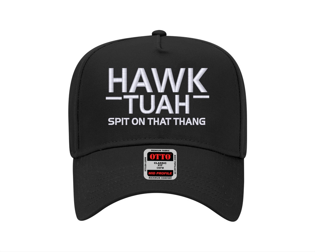 Hawk Tuah Embroidered Hat, Snap Back, Funny Baseball Cap, Gift for ...