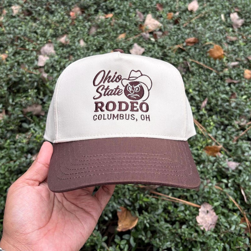 Custom Hat Logo Brown - Etsy