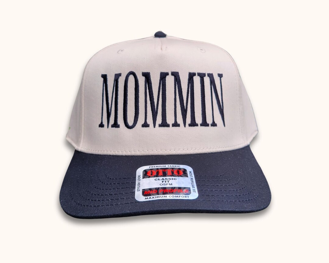 Mommin Embroidered Hat - Etsy