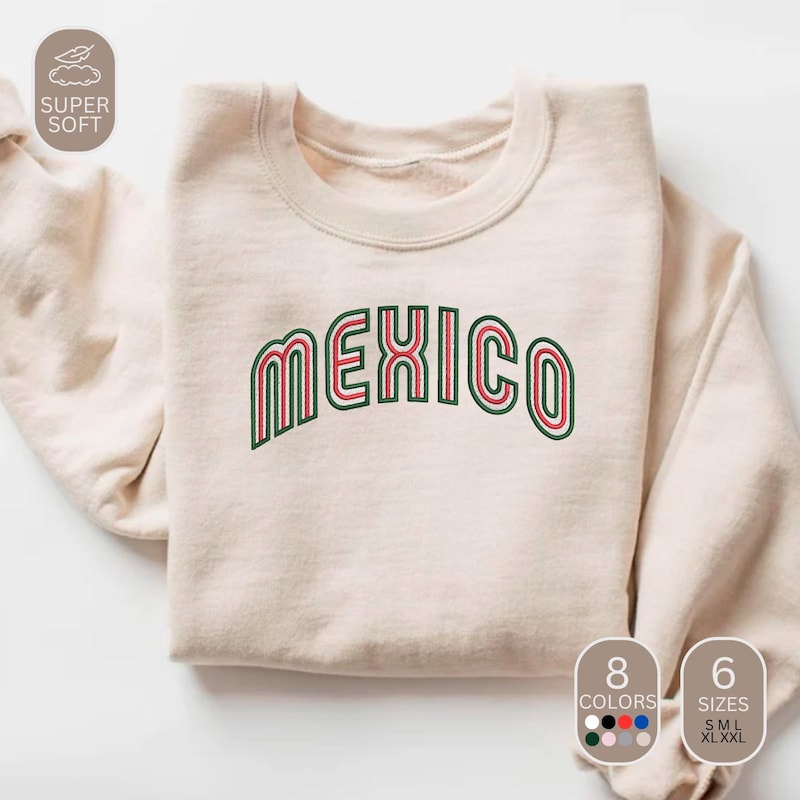 Aesthetic Mexican Sweater - Etsy