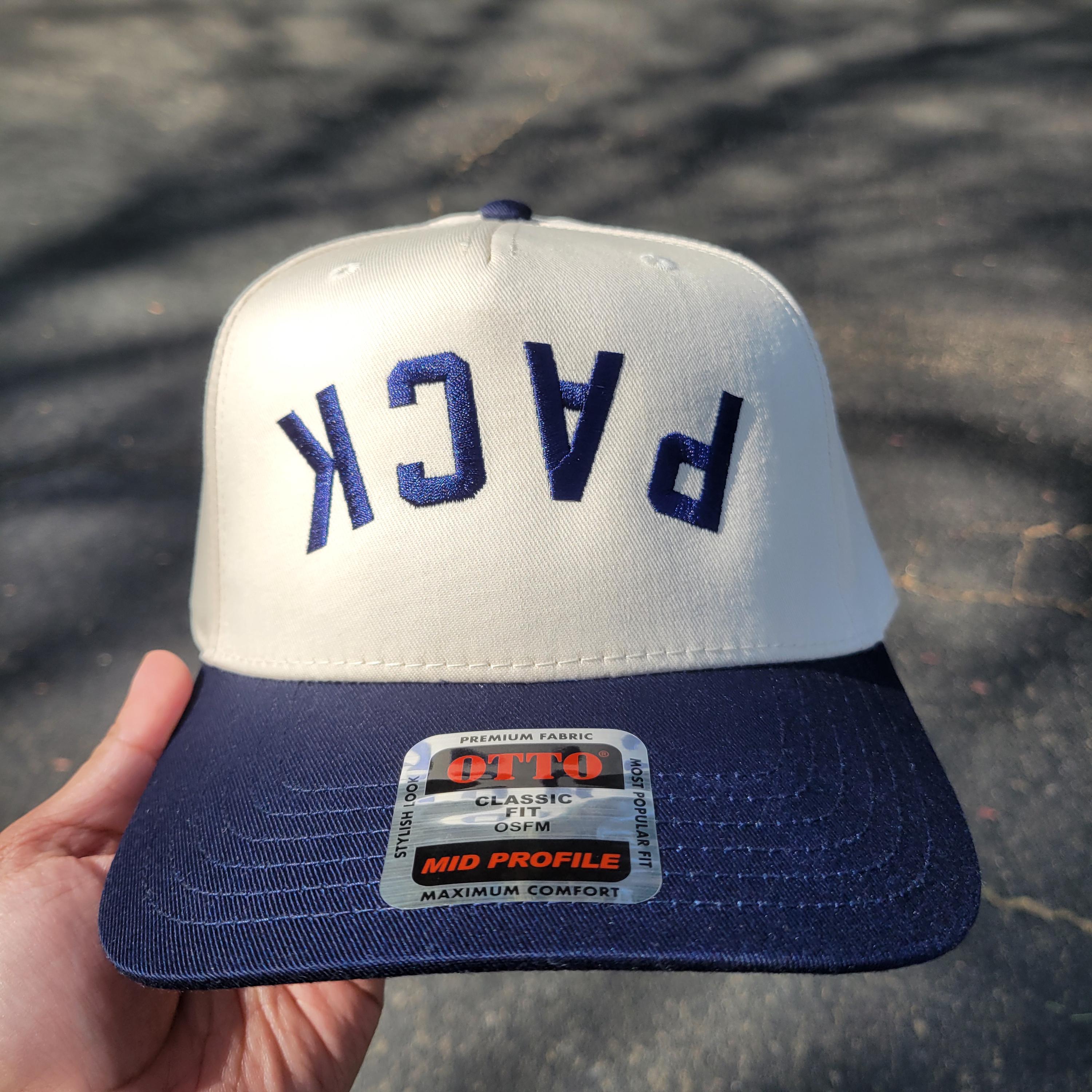Personalized Embroidered Snapback Hat: Custom Text, Retro Style - Etsy