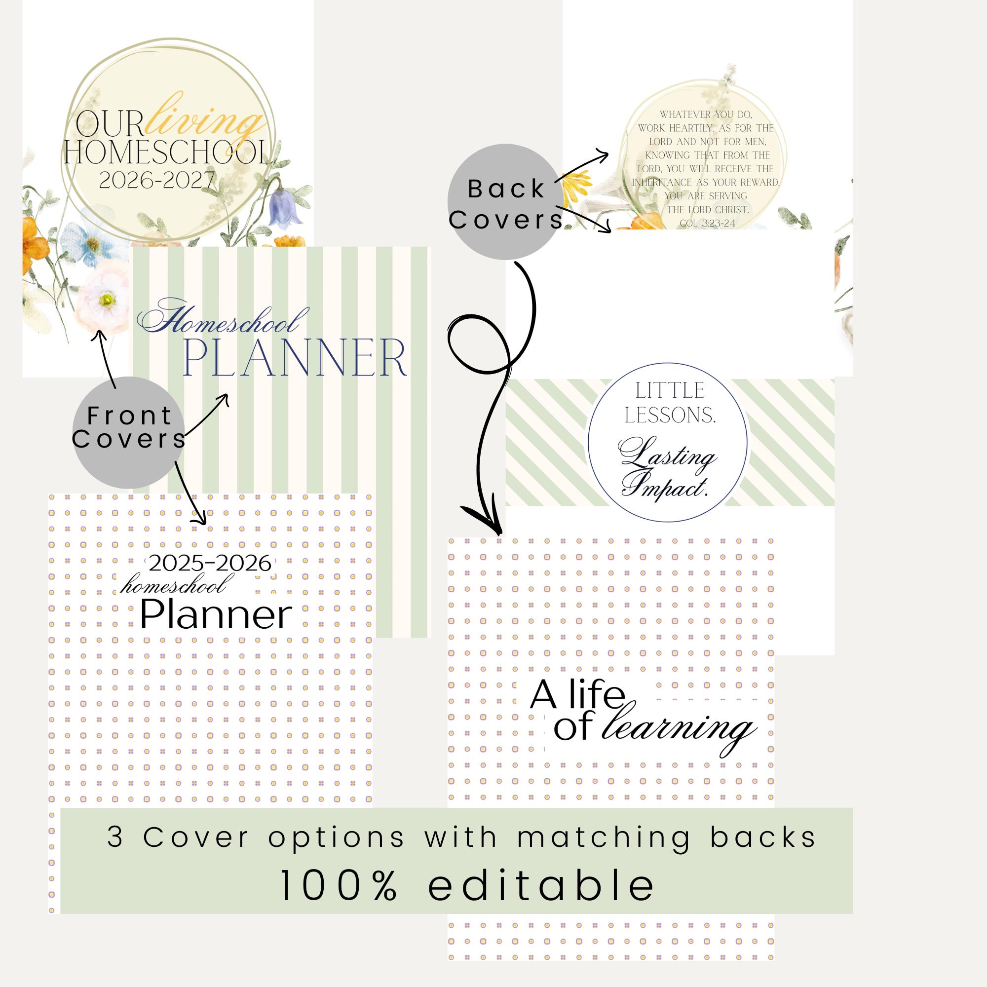 Charlotte Mason Style Homeschool Planner Loop Style Homeschool Planning ...