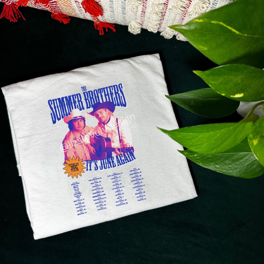 The Summer Brothers Concert Tee 5SOS - Etsy