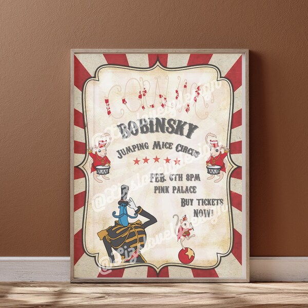 Coraline Circus Mice - Etsy