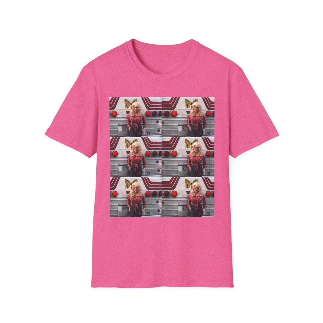 Vintage Style Dolly Parton Tour Bus Unisex T-shirt, Dollywood Tee ...