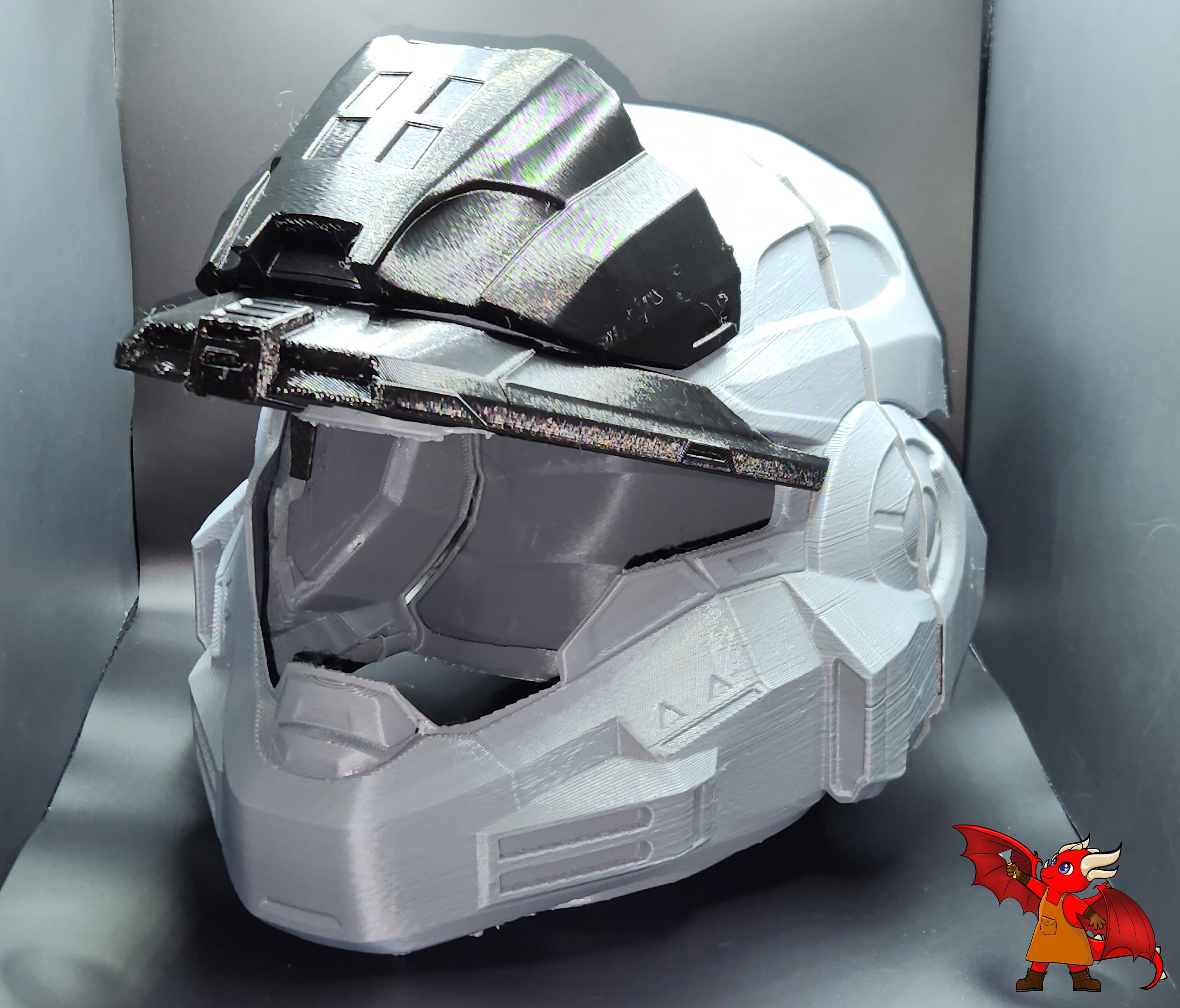 DIY Halo Reach Noble 6 Helmet 3D Print - Etsy