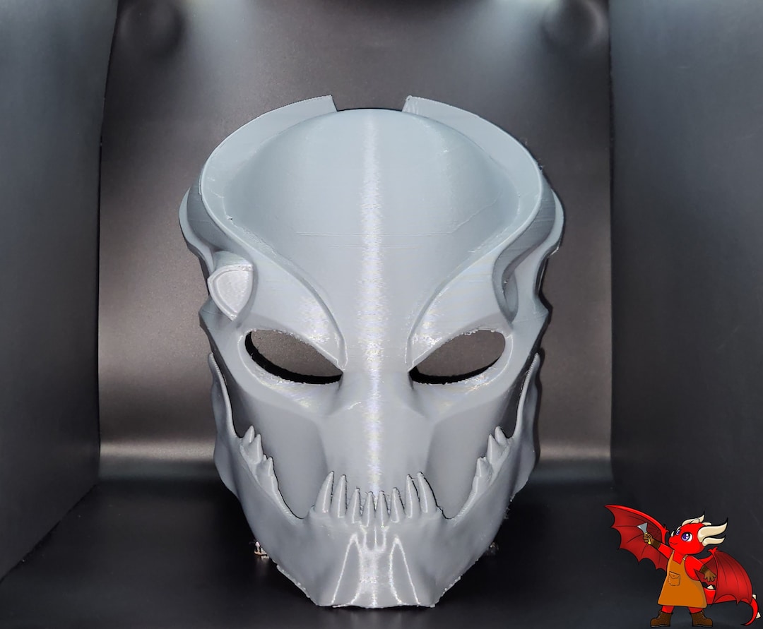 DIY Predator Berserker (mr. Black) Mask 3D Print - Etsy