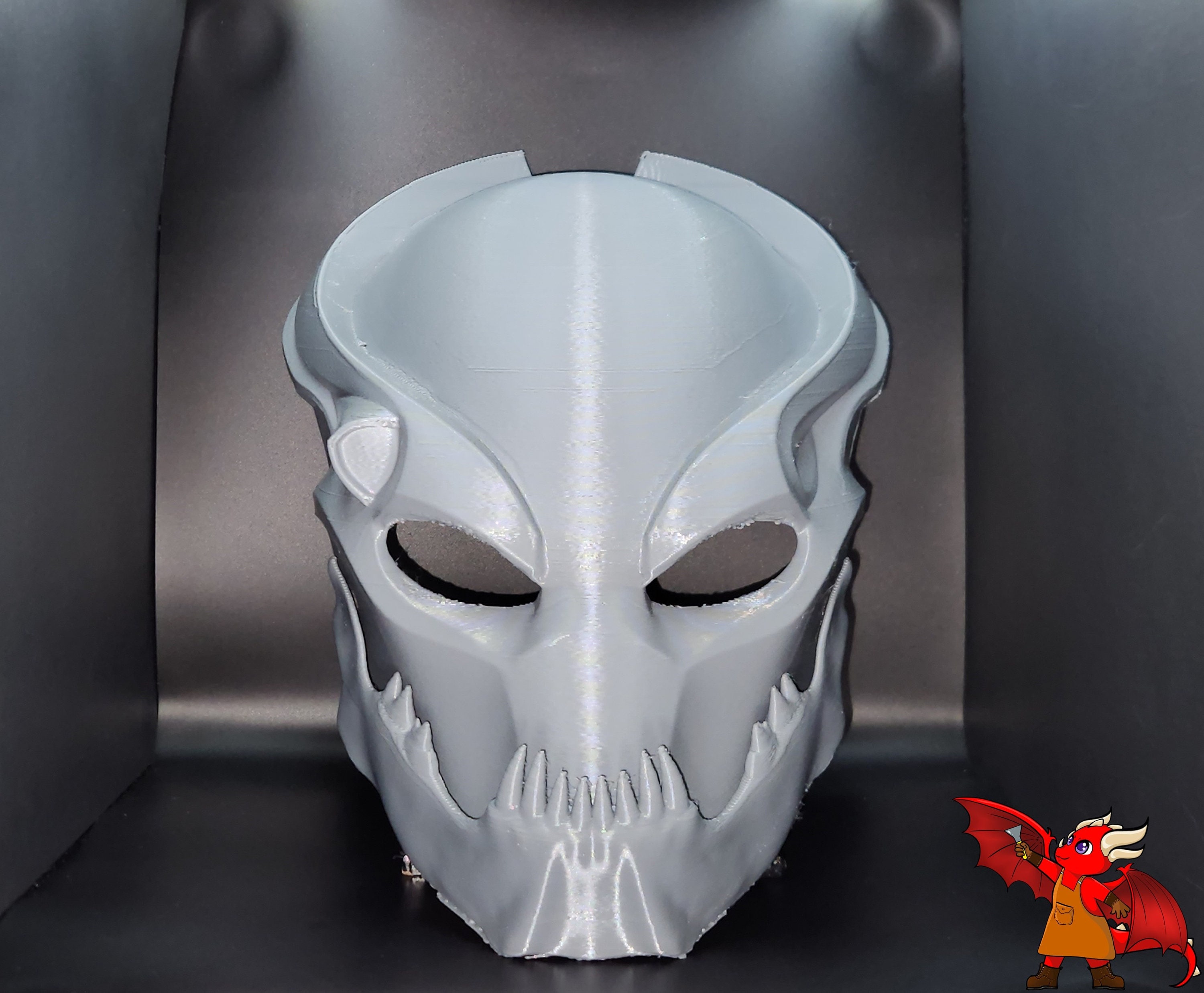 DIY Predator Berserker (mr. Black) Mask 3D Print - Etsy