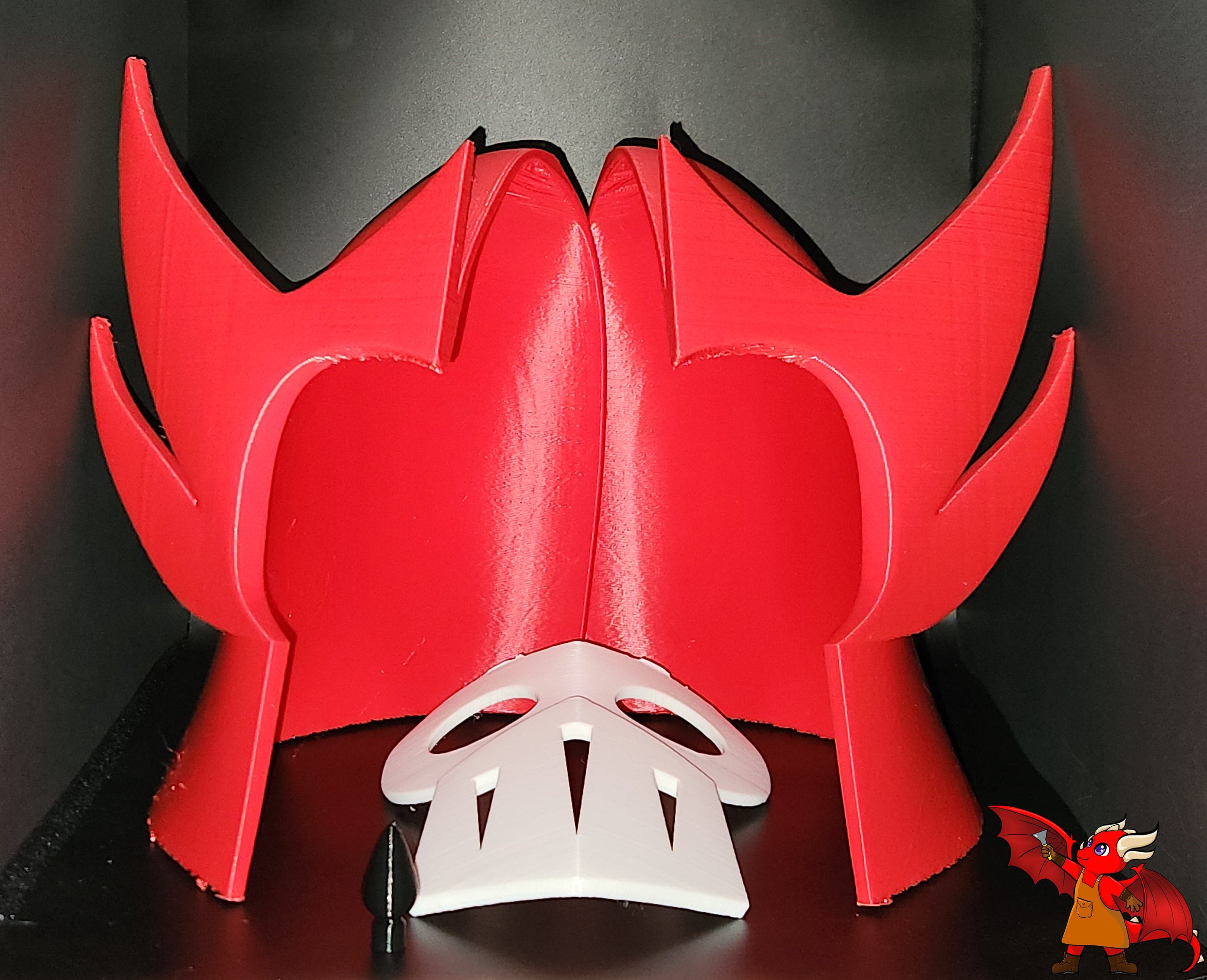 DIY Avatar Fire Nation Helmet 3D Print - Etsy