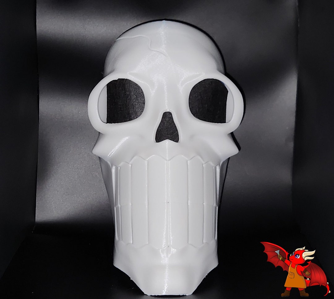 DIY One Piece Brook Mask 3D Print - Etsy