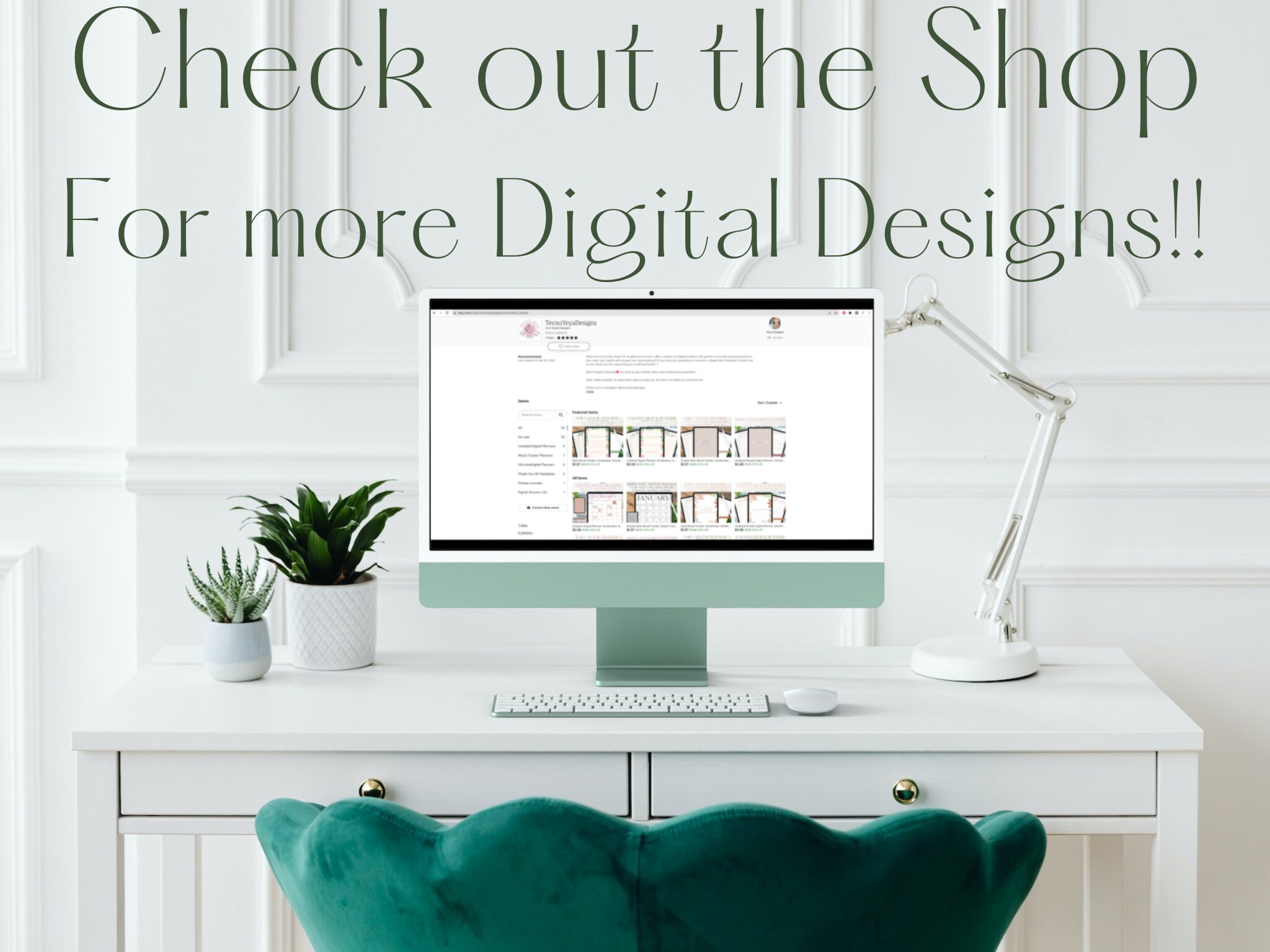 Undated Digital Planner, Goodnotes, Notability, Digital Products ...