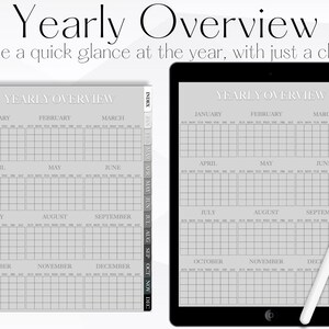 Undated Digital Planner, Goodnotes, Notability, Digital Products ...