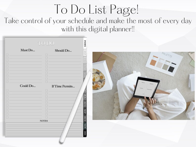 Undated Digital Planner, Goodnotes, Notability, Digital Products ...