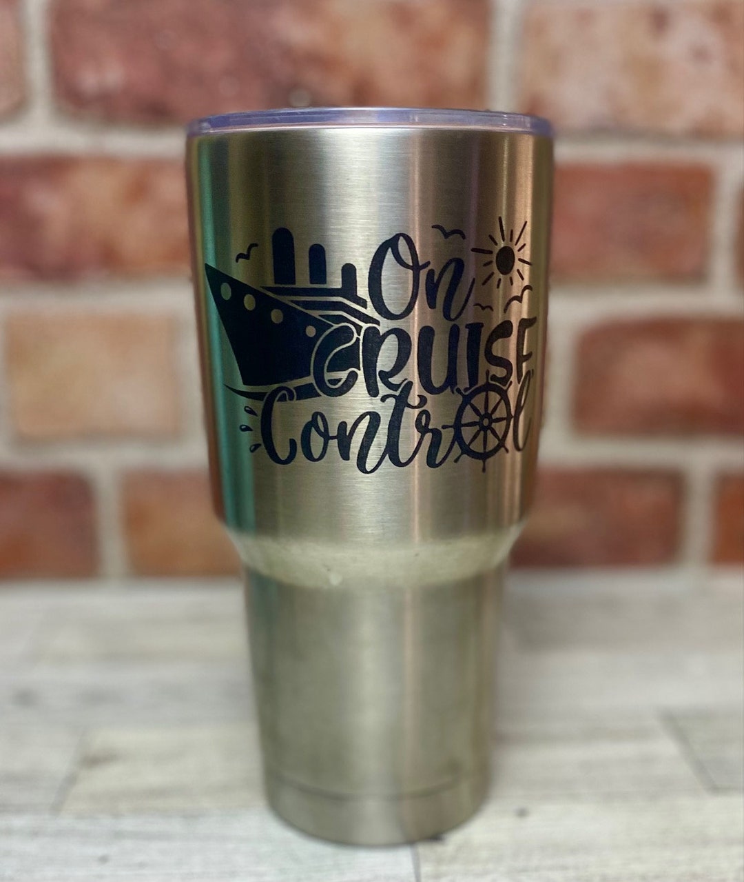 Nautical Themed Cup | Cruise Cup| Ship | Anchor | Travel | Ocean | Gift ...