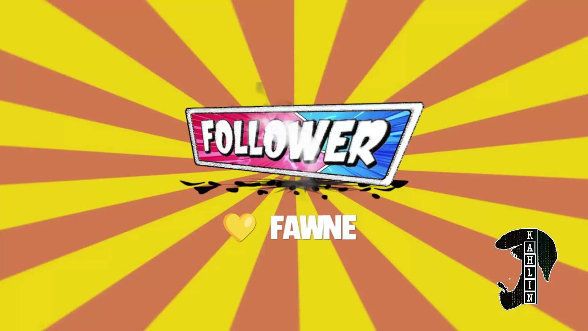 Twitch / Youtube / Trovo "new Follower" Comic Animated Alert - Etsy