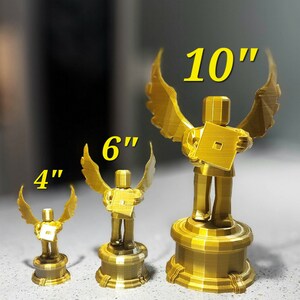 Bloxy Award From Roblox Trophy Replica 3D Printed - Etsy