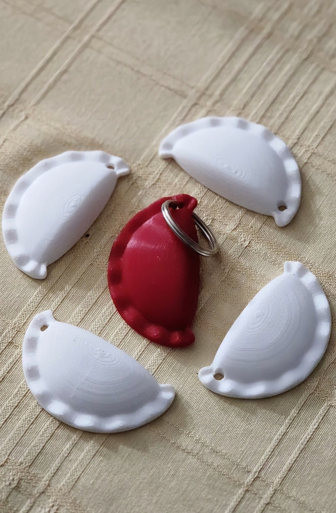 Pierogies Keychain Pierogi Polish Poland Polska 3D Printed - Etsy