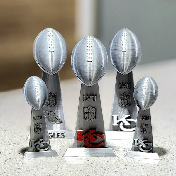 3d Printed Super Bowl Trophy - Etsy