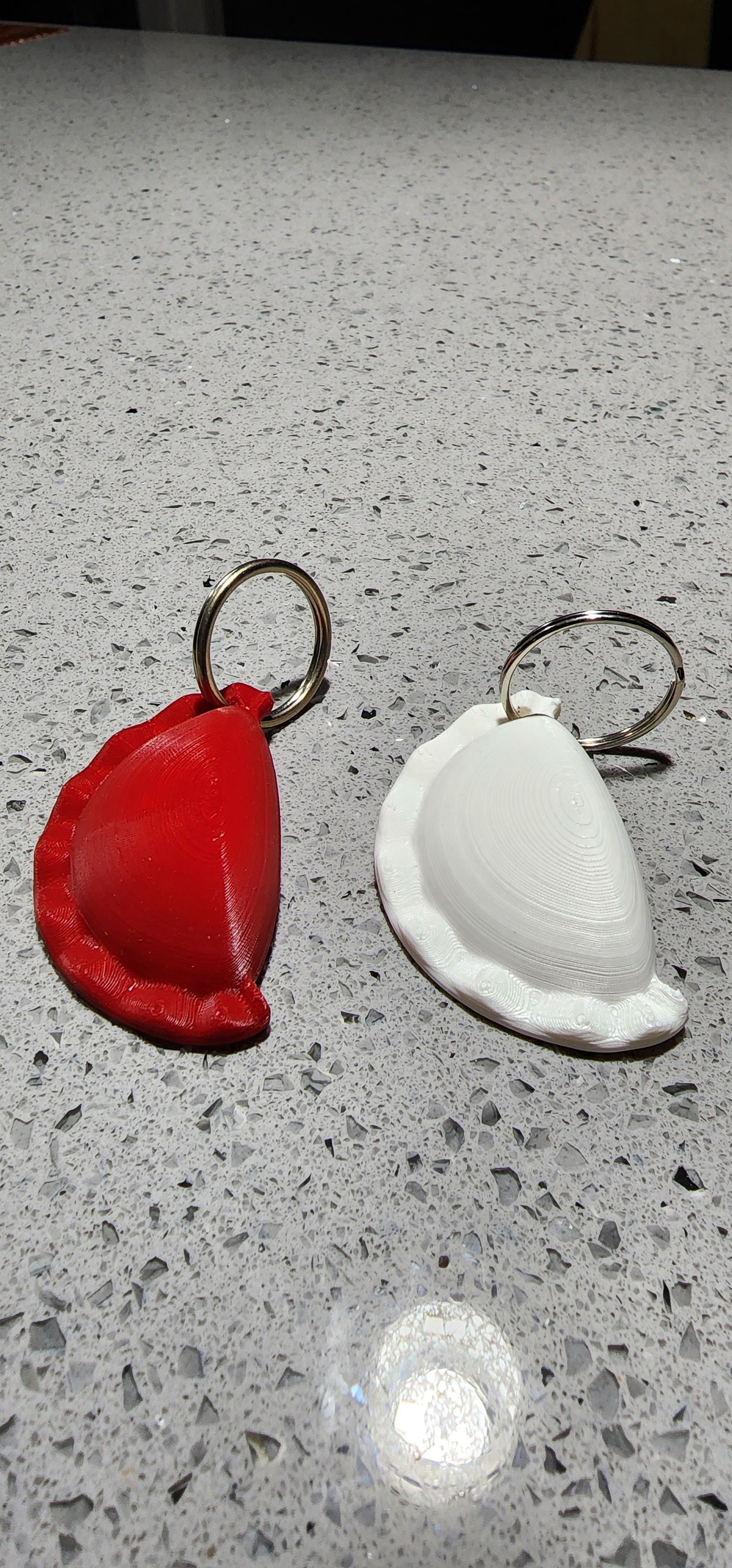 Pierogies Keychain Pierogi Polish Poland Polska 3D Printed - Etsy