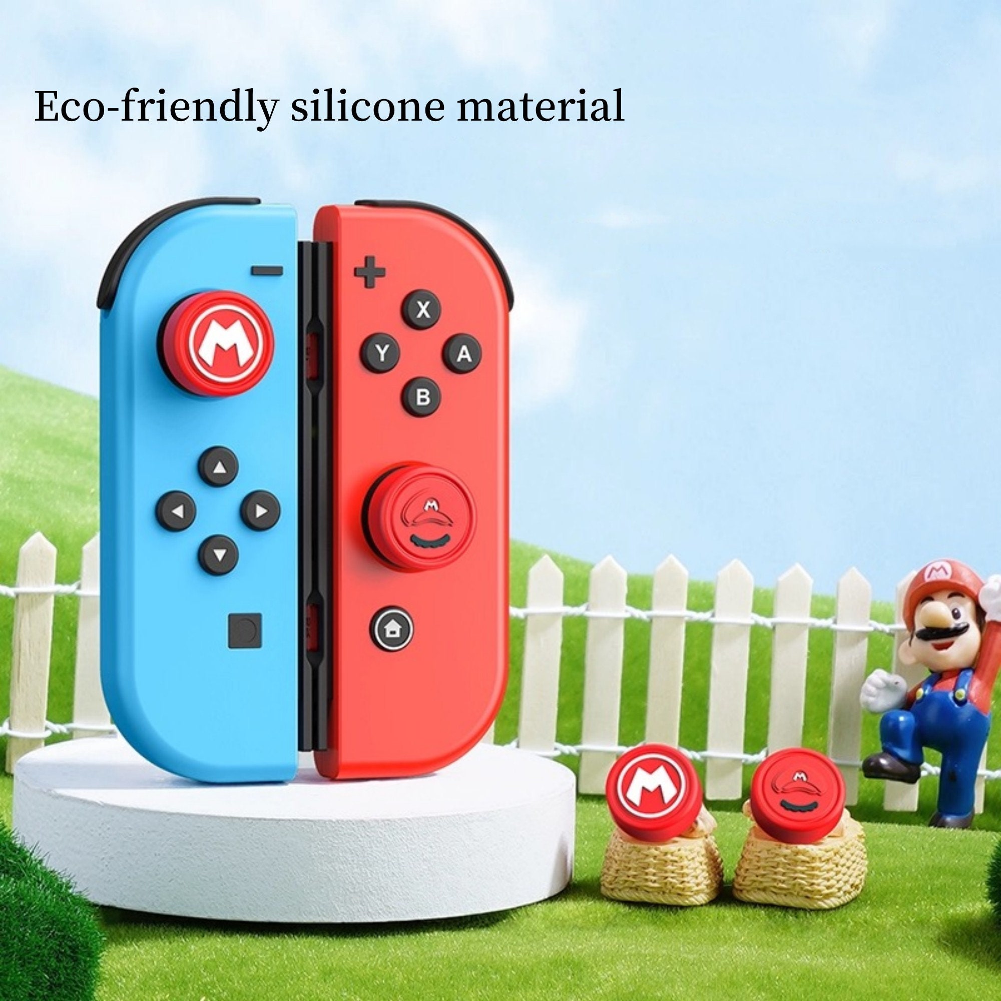 Cartoons Thumb Grip Caps Nintendo Switch Thumb Caps A Set of - Etsy ...