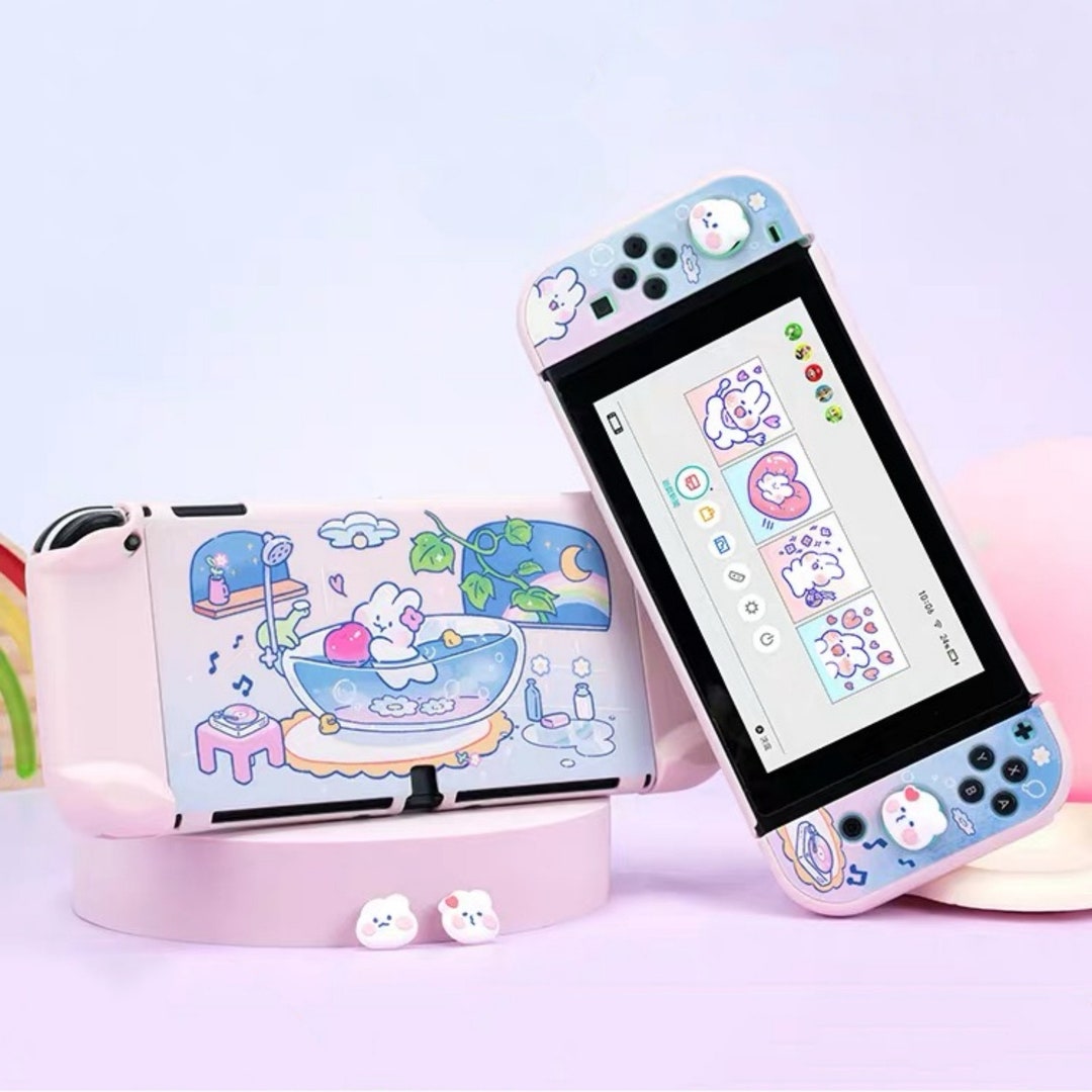 Bathing Bunny Switch Case Nintendo Switch Case Split Type - Etsy