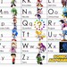 Sonic the Hedgehog ABC Chart: Nursery Classroom Poster (digital ...