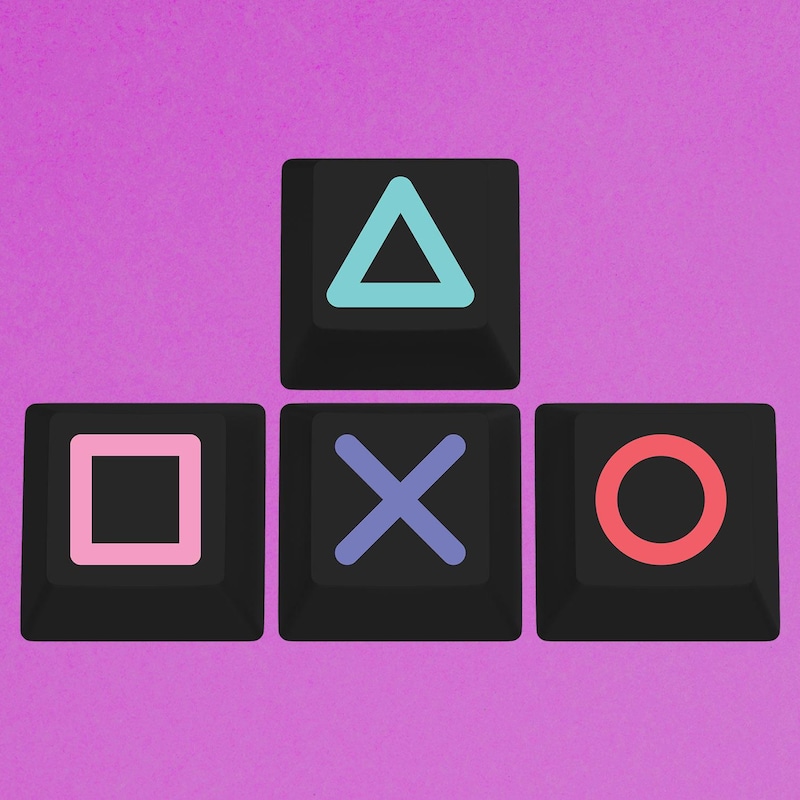 Playstation Keycaps - Etsy