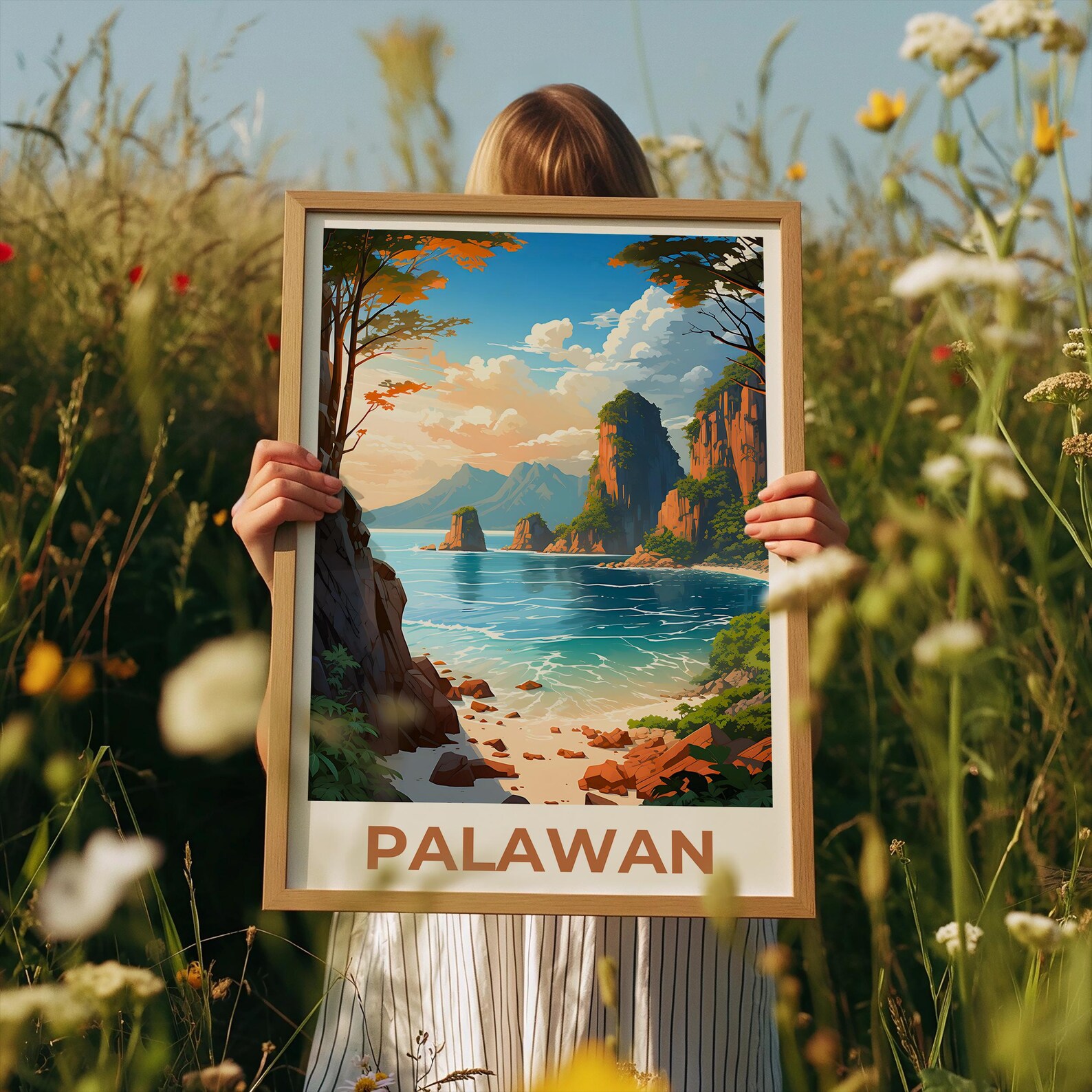 Palawan Poster, Palawan Print, Philippines Poster, Philippines Print ...