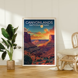 Canyonlands National Park Poster, Canyonlands Print, Utah Poster, Utah ...