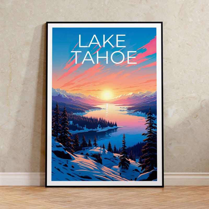 Lake Tahoe Art - Etsy
